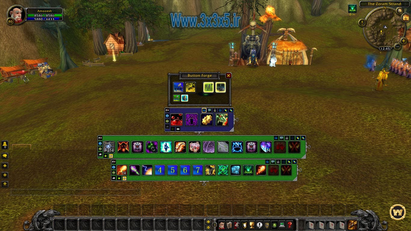 Download Addons Button Forge – World of Warcraft آموزش